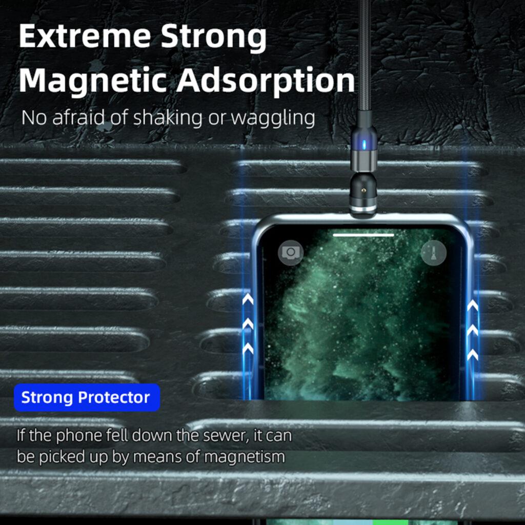 Best Magnetic Phone Charger For iPhone Android 3 In 1 - Sparthe Electronics